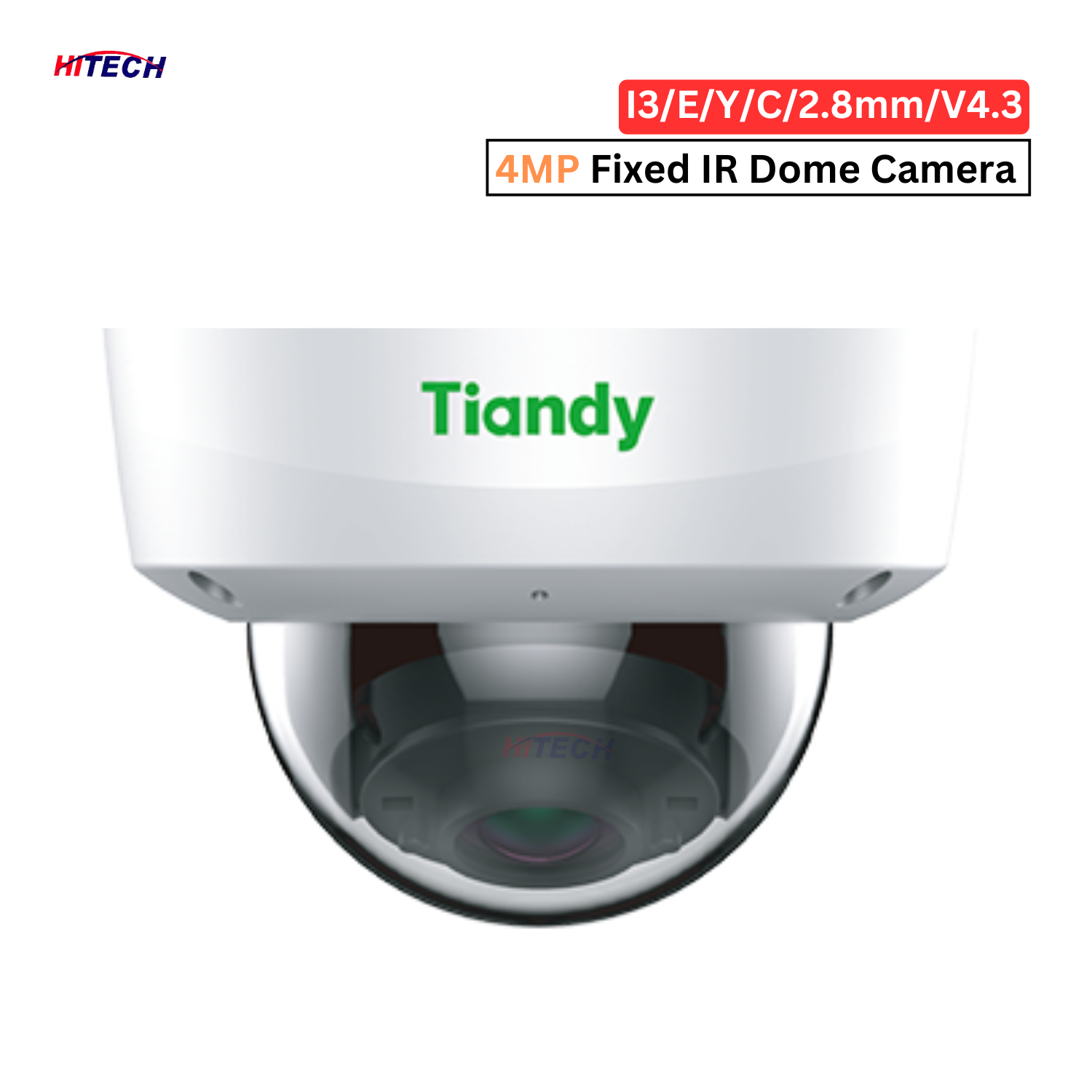 4MP fixed IR dome camera – Hi Tech